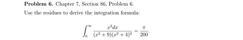 Solved Problem 6 Chapter 7 Section 86 Problem 6 Use The
