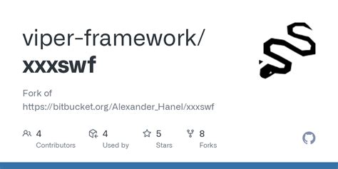 GitHub Viper Framework Xxxswf Fork Of Https Bitbucket Org Alexander Hanel Xxxswf