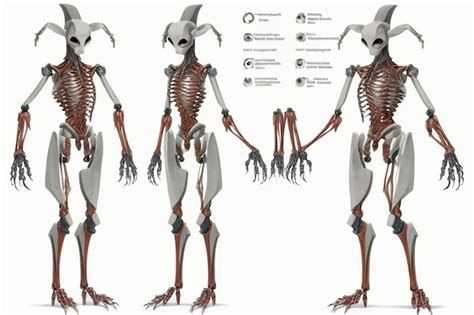Premium Ai Image Medical Research Human Skeleton Model Specimen Human