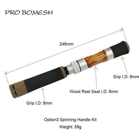 プロbomesh スピニング木製ハンドル リールハンドルキット Diy 釣り竿 部品修理アクセサリー クラウドショップ 通販 Yahoo ショッピング