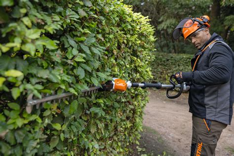 Stihl Hla Cordless Battery Long Reach Hedge Trimmer Stihl