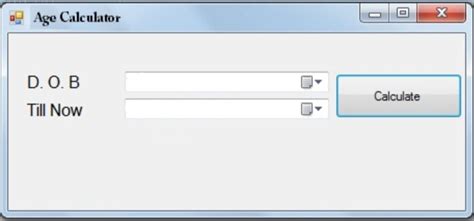 How To Calculate Age From DOB In VB NET Codebun
