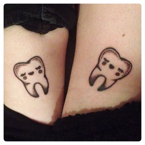 Cute Tooth Tattoos Tooth Tattoo What Do You Think About That 🦷