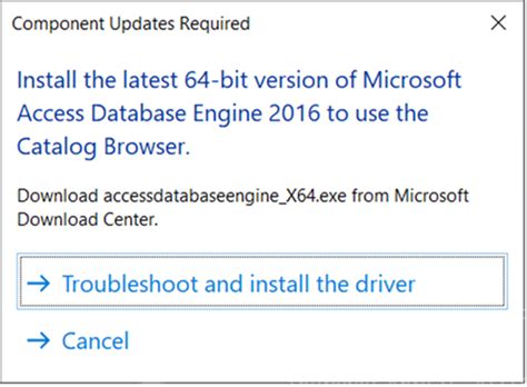Autocad Electrical Microsoft Access Database Engine Cannot Be Located Or ‘aceredist Driver