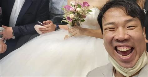 오나미 결혼 개그맨들의 축제 오지헌 신부대기실서 찰칵[ten★]