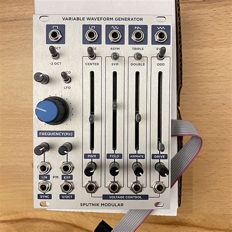 Sputnik Modular Variable Waveform Generator Eurorack Reverb