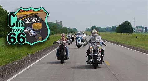 Riveters Chix On 66 Motorcycle Ride