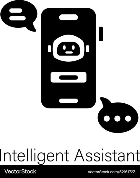 Intelligent Assistant Royalty Free Vector Image