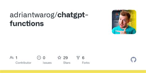 Github Adriantwarogchatgpt Functions