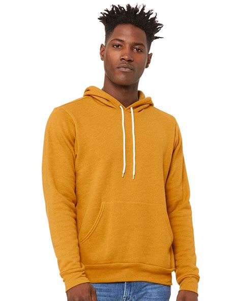 Bella Canvas Mens Sponge Fleece Hoodie Style 3719
