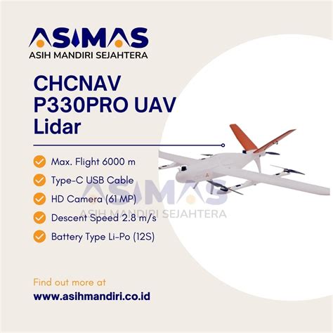 Jual Chcnav Vtol P330 Pro Uav Lidar Asih Mandiri Sejahtera
