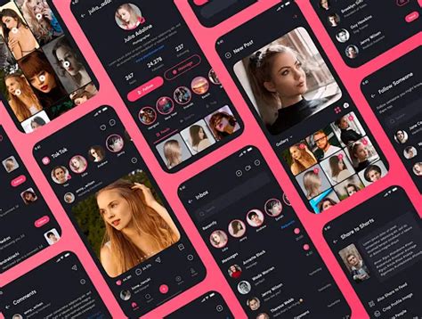 移动短视频抖音风格行业社交平台工具app界面ui设计素材fig源文件 淘宝网 花瓣网 移动短视频抖音风格行业社交平台工具app界面ui设计素材fig源文件 淘宝网 花瓣网