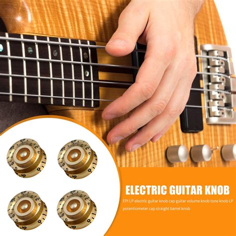 4pcs Electric Guitar Knob Cap Guitar Volume Tone B Vicedeal