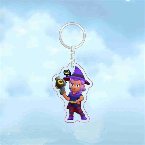 Witch Shelly Brawl Stars Keychains Key Ring Brawl Stars