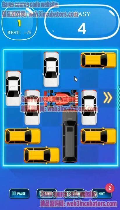 挪挪车益智消除1000关unity游戏源码非逆向move Car Puzzle Elimination 1000 Levels Unity