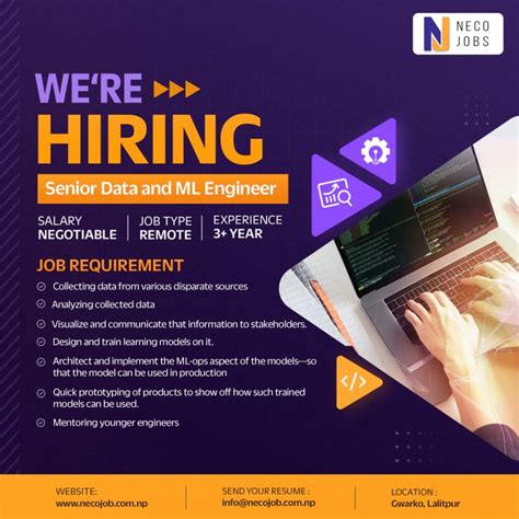 Neco Job On Linkedin Necojobs Dataengineer Ai Ml Softwareengineer