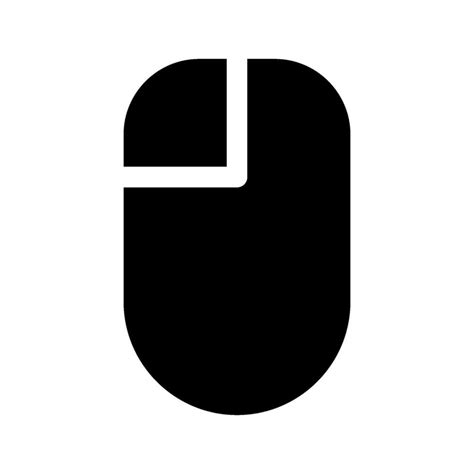 Mouse Left Click Icon Vector Symbol Design Illustration 26633370 Vector Art At Vecteezy