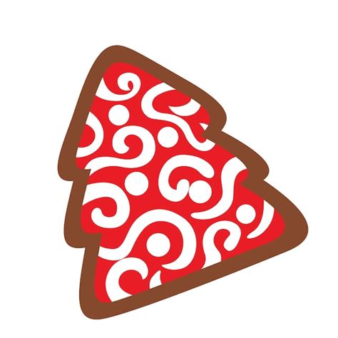 귀여운 크리스마스 장식 장식 일러스트 벡터클립 아트 프리미엄 벡터