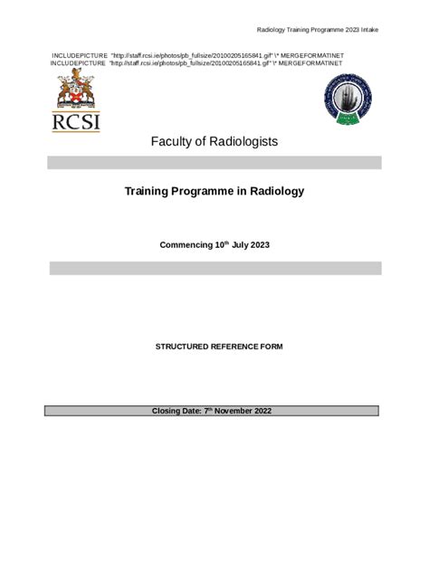 Structured Reference Doc Template Pdffiller