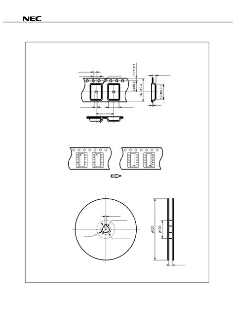 Ps2801 4 Datasheet 8 12 Pages Nec High Isolation Voltage Sop Photocoupler