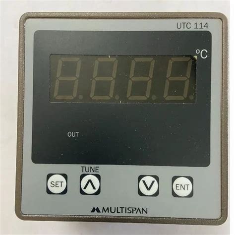 Multispan Digital Temperature Controllers At 1650 Multispan PID Temperature Controller In