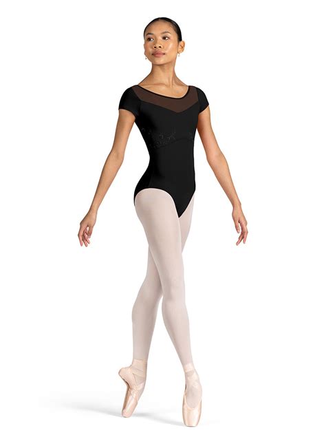 Bloch Aster Floral Cap Sleeve Leotard L3352 The Station Dancewear