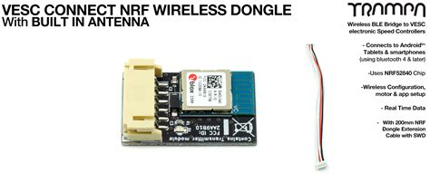 Vesc Connect Nrf Wireless Dongle With Integrated Antenna
