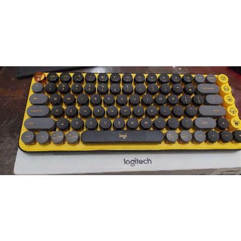 Jual Logitech Pop Keys Keyboard Wireless Mechanical Shopee Indonesia