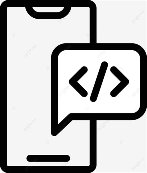 Coding Code Mobile Binary Vector Code Mobile Binary PNG And Vector With Transparent