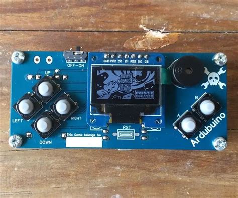 Clon De Arduboy Con Arduino Nano E I2c Oled Display 3 Pasos Cómo
