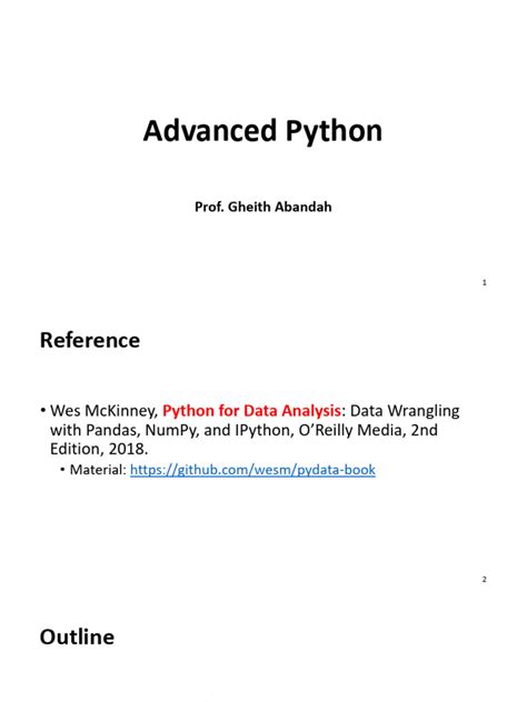 04 Advanced Python Pdf Anonymous Function Scope Computer Science