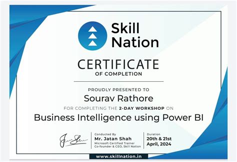 Sourav Rathore On Linkedin Dataanalytics Powerbi Skillnation