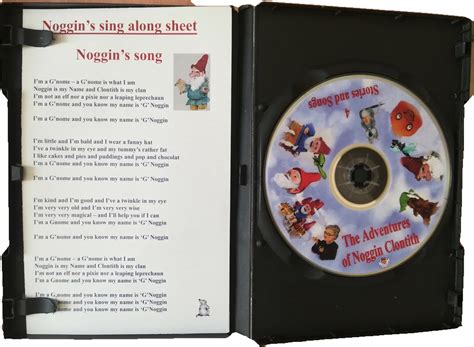 The Adventures Of Gnoggin Clontith Dvd Noggin Clontith