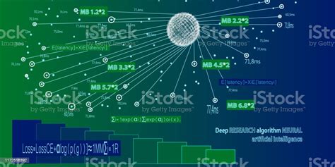 Abstract Concept Algorithms Big Data Presentations Deep Research Algorithm Neural Artificial