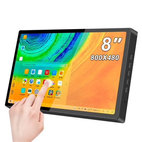 8 Inch Portable Monitor 800480 Tft Touch Screen Lcd Display For
