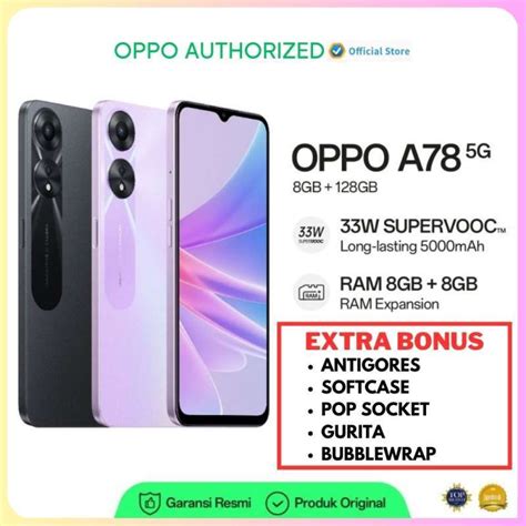Jual Oppo A G Gb Gb Smartphone Garansi Resmi Di Seller Oppo Authorized Official Store