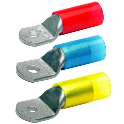 Наконечники кабельные трубчатые медные луженые изолированные с контрольным отверстием 150мм2 М10