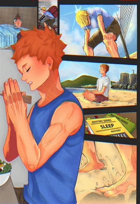 Hinata Shouyou Милые рисунки Эскизы персонажей Мальчики иллюстрации
