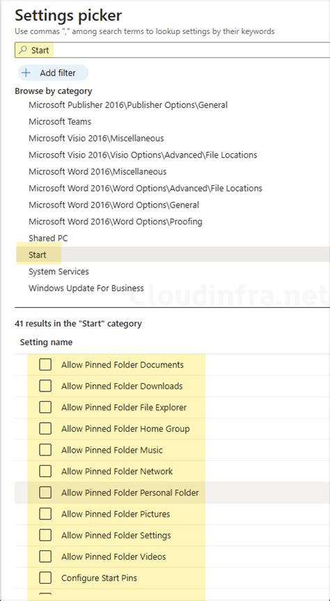 Customize Windows 11 Start Menu Layout Using Intune