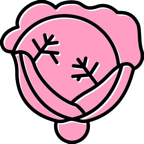 Cabbage Vector Icon 32543828 Vector Art At Vecteezy