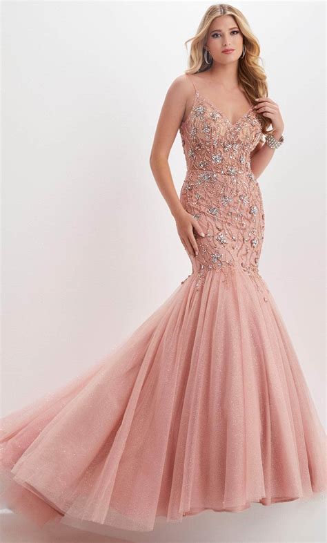 Tiffany Designs By Christina Wu 16025 Mermaid Tulle Prom Gown