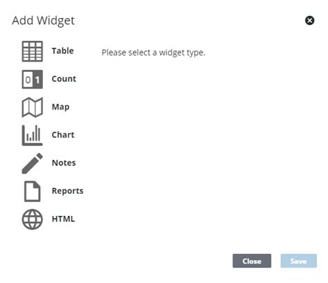 add a widget