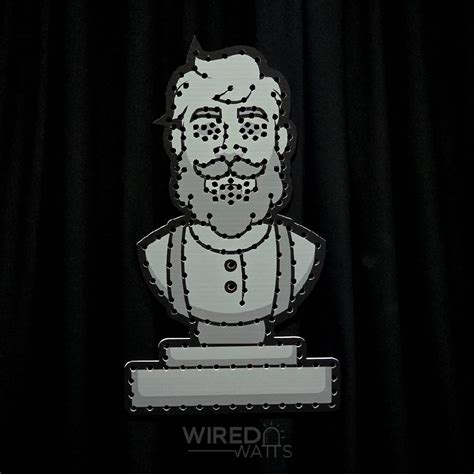 Bernard Singing Bust Wired