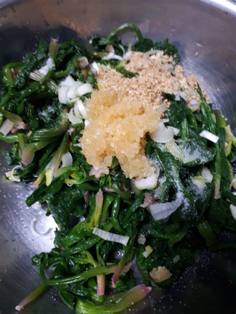 나물반찬 시금치나물무침