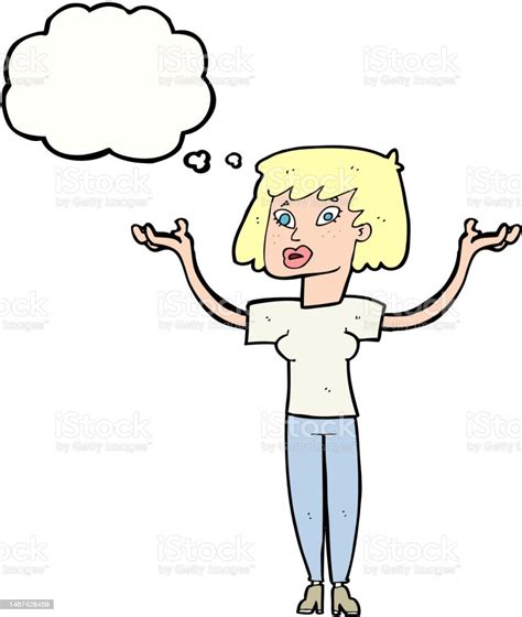 말풍선이 있는 바라요 손에 들고 있는 여자 만화 캐릭터 기포에 대한 스톡 벡터 아트 및 기타 이미지 기포 낙서 드로잉 높게 들기 Istock