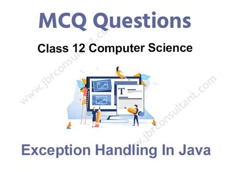 Exception Handling In Java Class 12 Mcq Questions Free Pdf