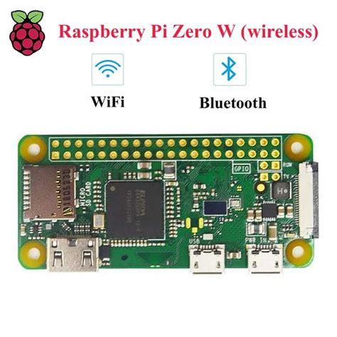 raspberry pi zero w mini computer compatto con wi fi e bluetooth