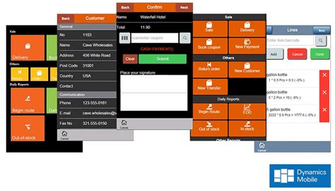Dynamics Mobile Mobile Solution For Microsoft Dynamics Erp