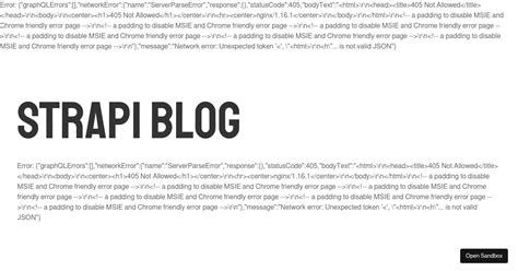 React Blog Codesandbox