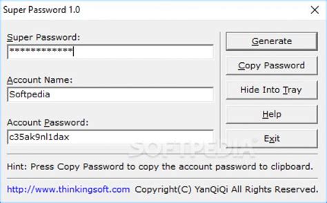 Super Password Download Softpedia